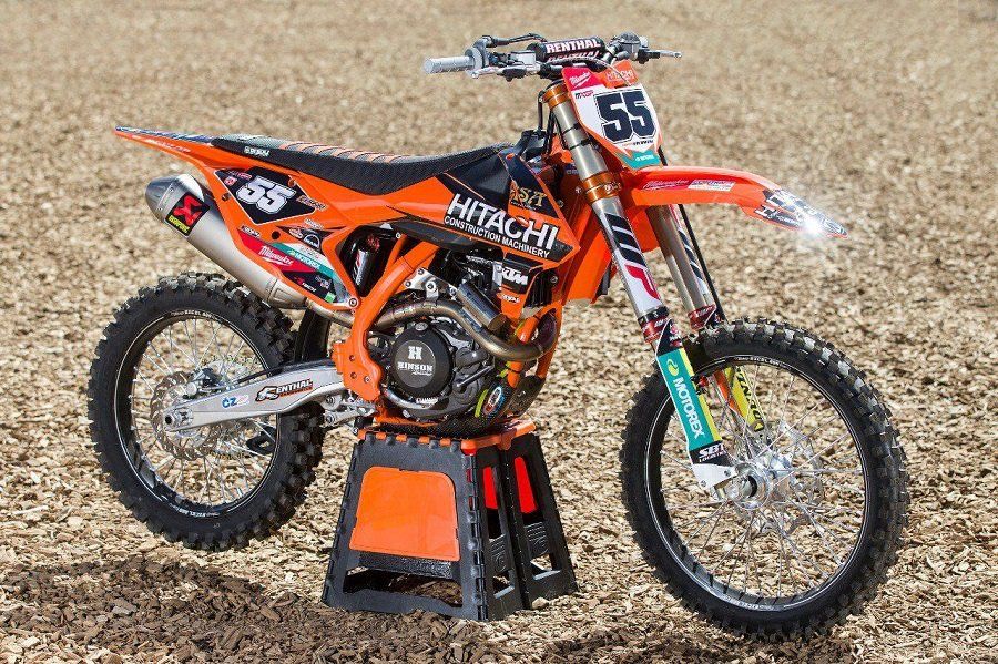 Kit déco HITACHI KTM SX 85 ( 2018 à 2024 ) RD2Shop